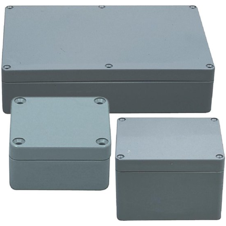 WATERDICHTE GEGOTEN ALUMINIUM BEHUIZING MET FLENS - Waterdichte gegoten ...