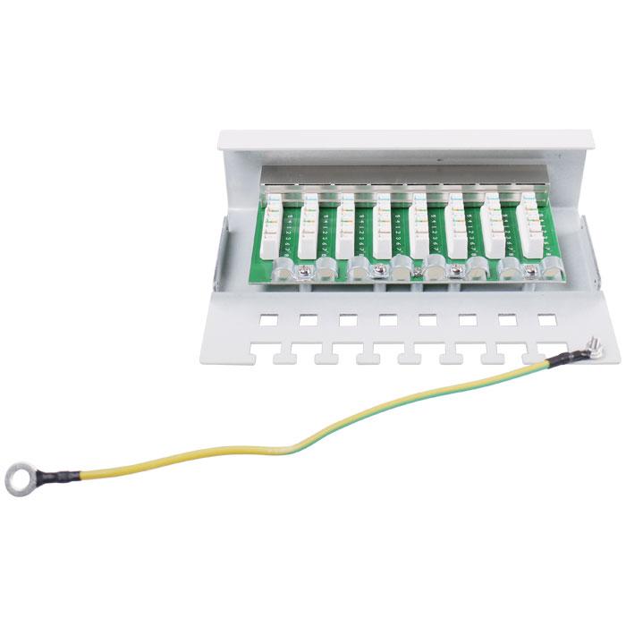 Patchpaneel - 24-Poorts - Patchpaneel 19" - Zwart, Extra: Inclusief 24x ...