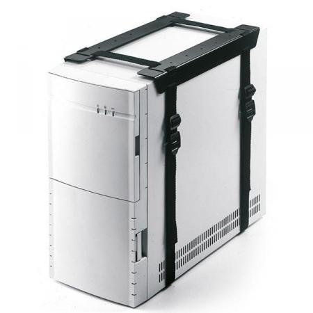 Desktop-PC Standaard | Verstelbare Breedte | 4 Zwenkwieltjes met Rem ...