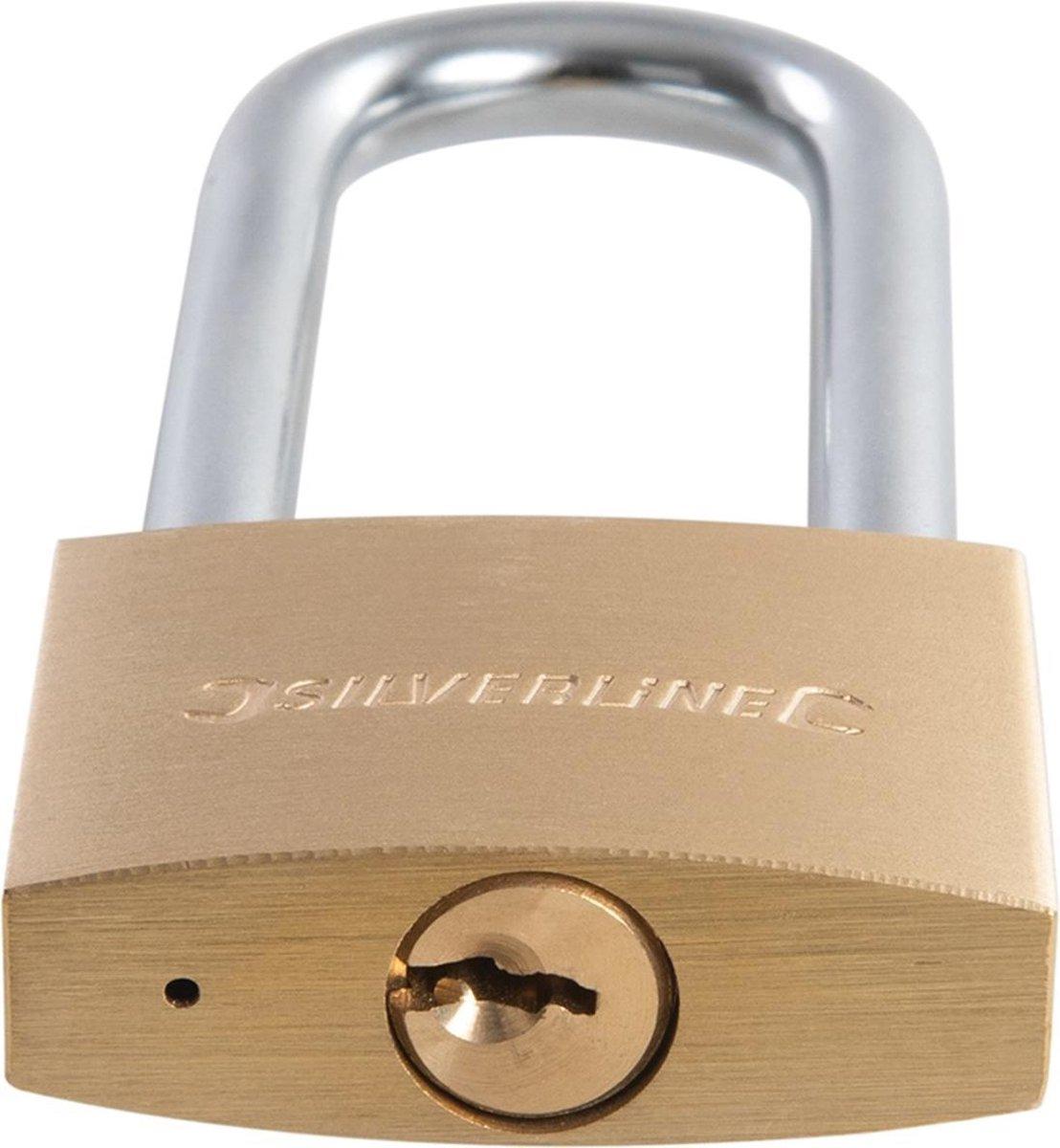 Hangslot - Extra: Met 3 inbegrepen sleutels Afmetingen: 23 x 24 mm ...