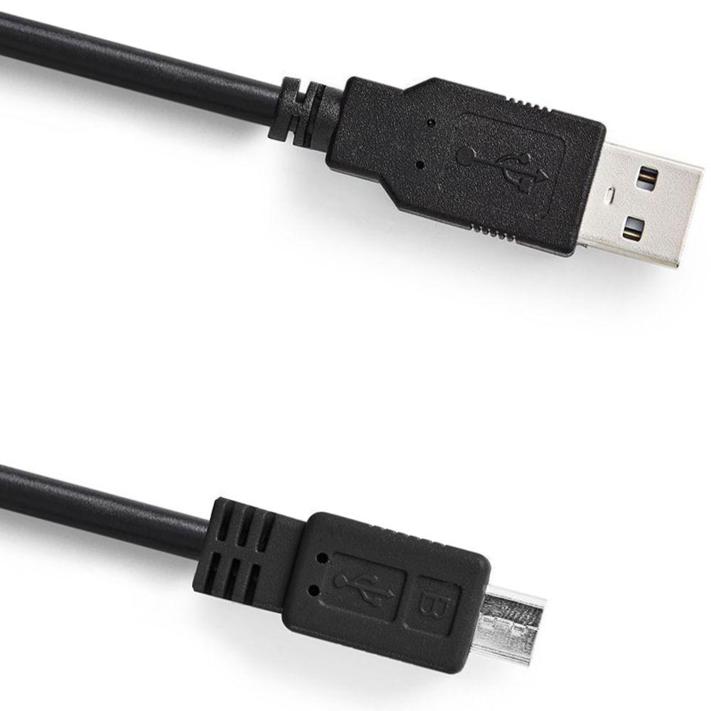 Micro USB kabel - Versie: 2.0 - High Speed, Extra: Gevlochten mantel ...