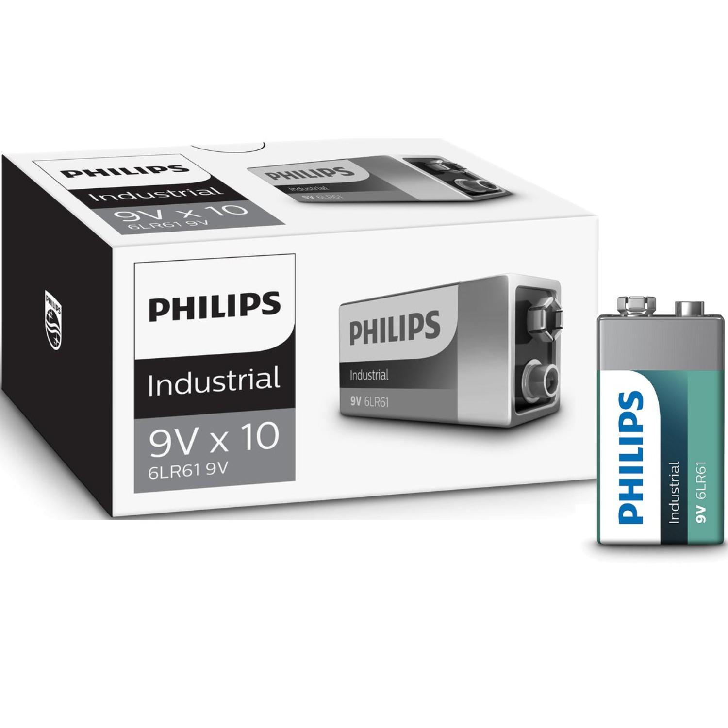 Blok Batterij - Alkaline - Aantal: 10 batterijen, IEC code: 6LR61 ...